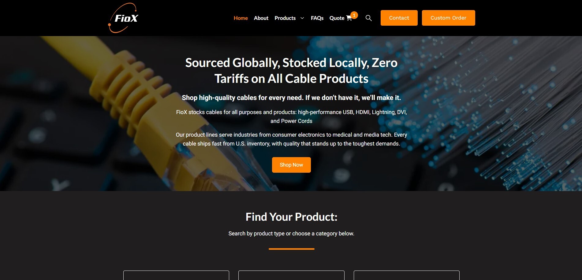 FioX Case Study | Manufacturing Website | Market Veep